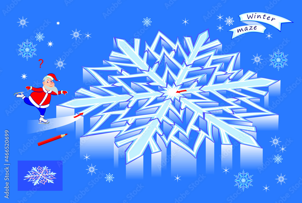 Snowflake Maze