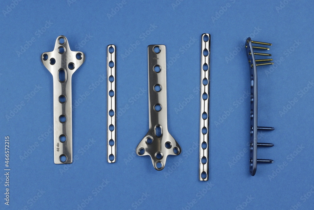 Surgical instruments for operation bone fractures Stock Photo | Adobe Stock