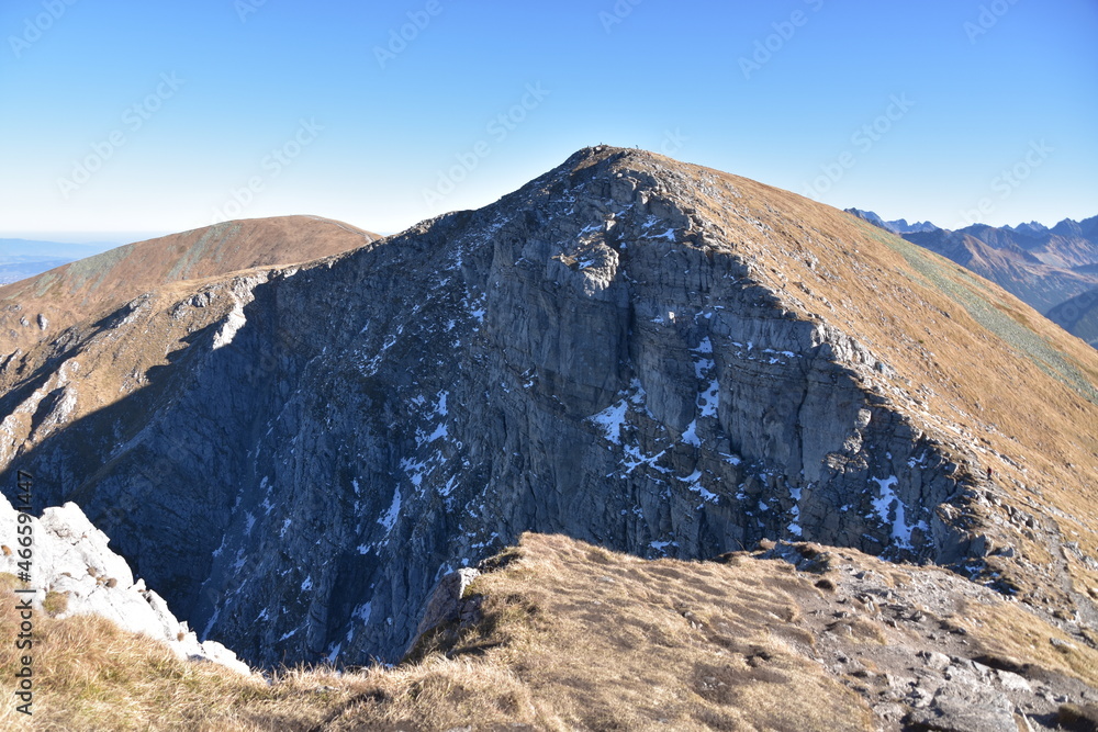 Tatry, góry, Park Narodowy, Czerwone Wierchy, krajobraz, Stock Photo ...