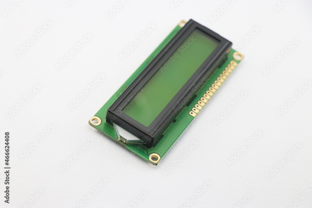 Display module most widely used in Arduino projects, Liquid crystal ...
