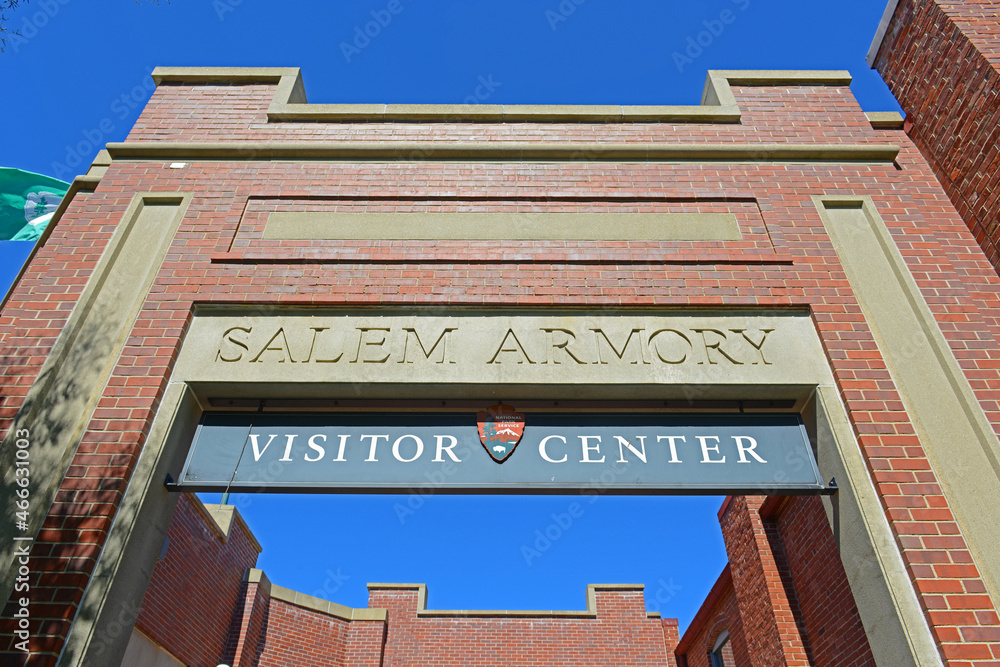 Salem Maritime National Historic Site visitor center at Historic Salem ...