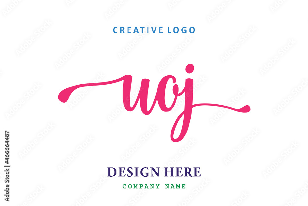 UOJ lettering logo is simple, easy to understand and authoritative ...