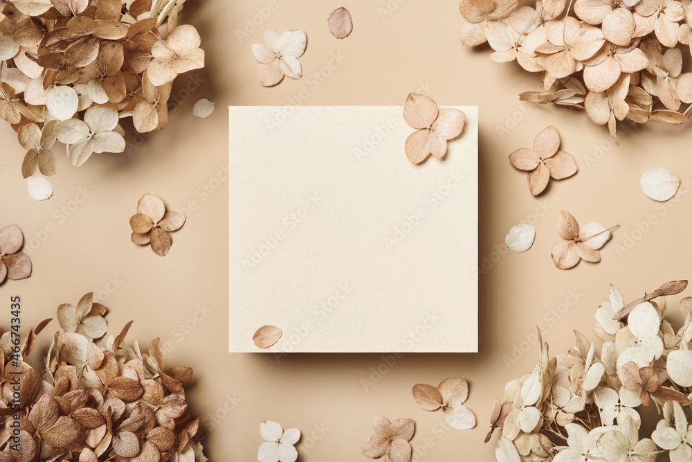Beige Flower Background