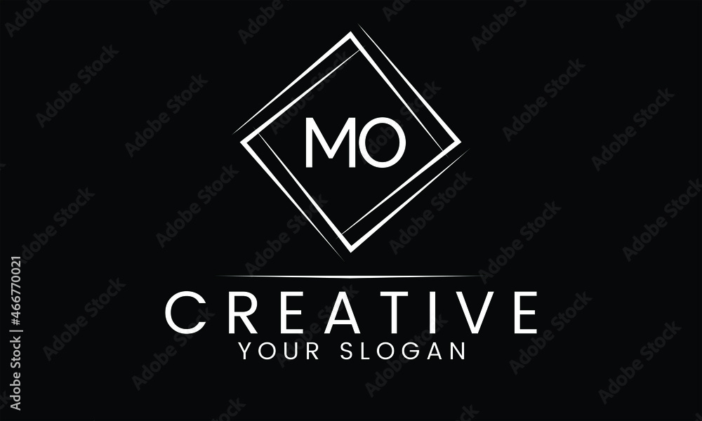 MO Logo Letter design template, Letter mo logo company design, Alphabet ...