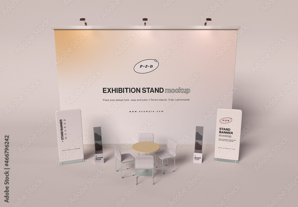 Exhibition Stand Mockup Stock Template | Adobe Stock