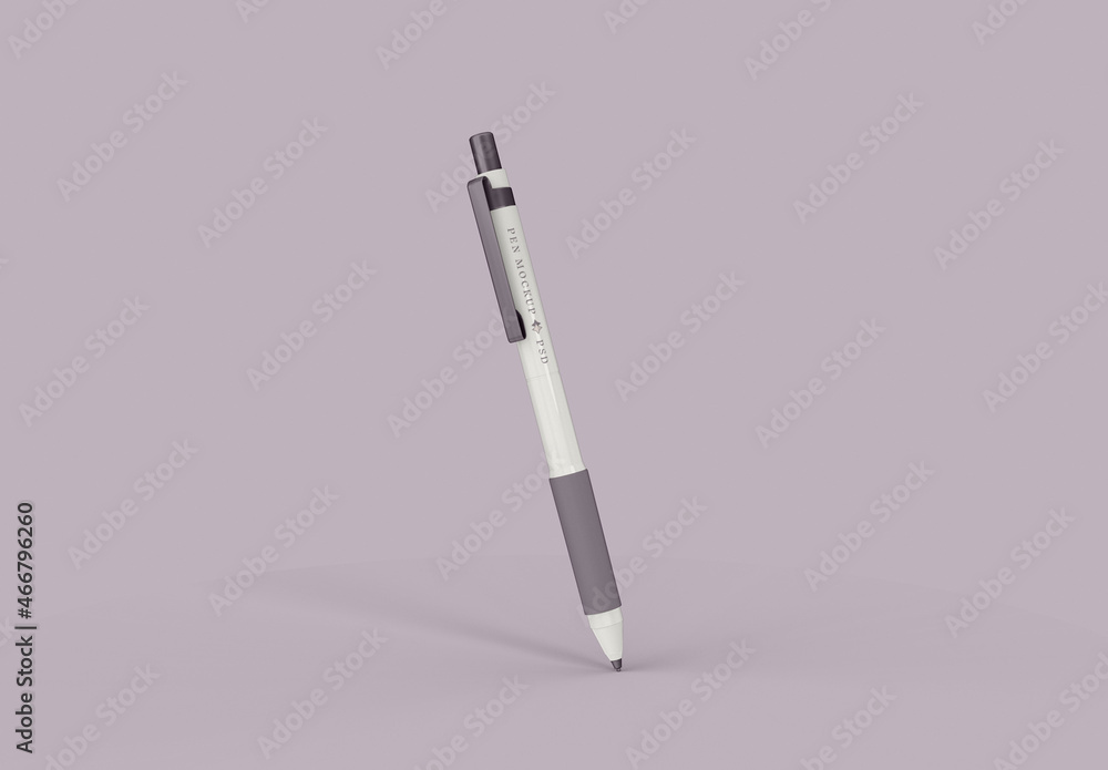 Standing Pen Mockup Stock Template | Adobe Stock
