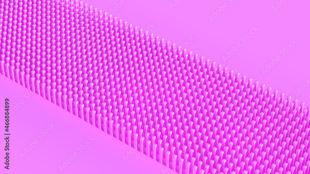 Pink Cube Pattern Surface with a Long Narrow Band of Square Boxes Grid ...