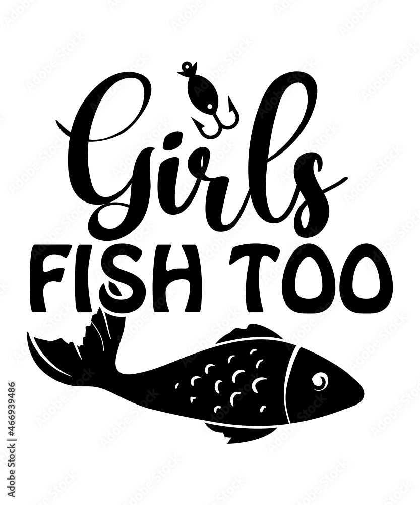 Fishing SVG Bundle, Fishing SVG, Fishing Clipart, Fishing Cut Files For ...