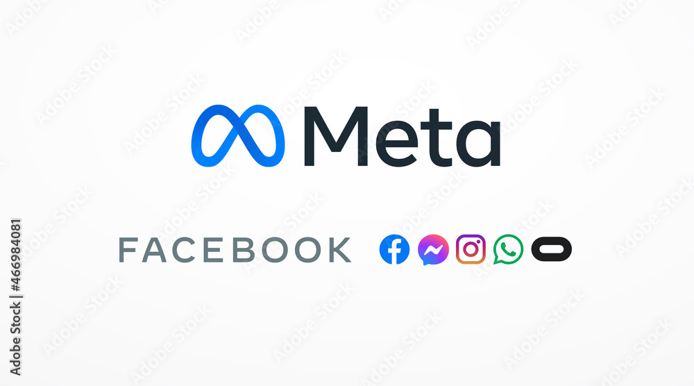 California, United States. Oct 20, 2021: Meta, Facebook rebrand concept ...