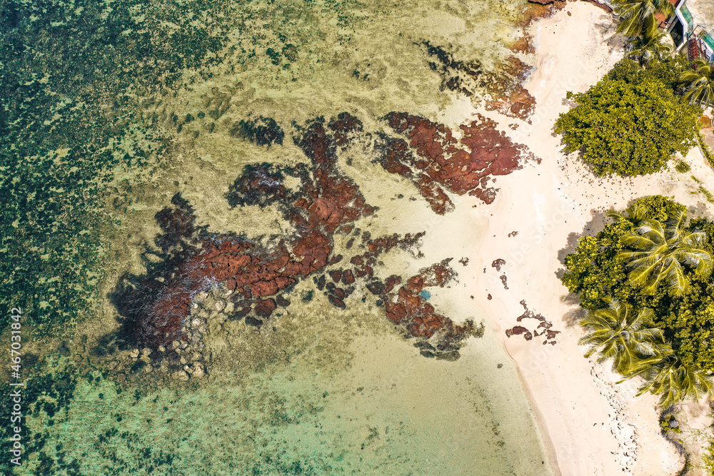 Koh Mak tropical island and its paradise beach near koh Chang, Trat ...