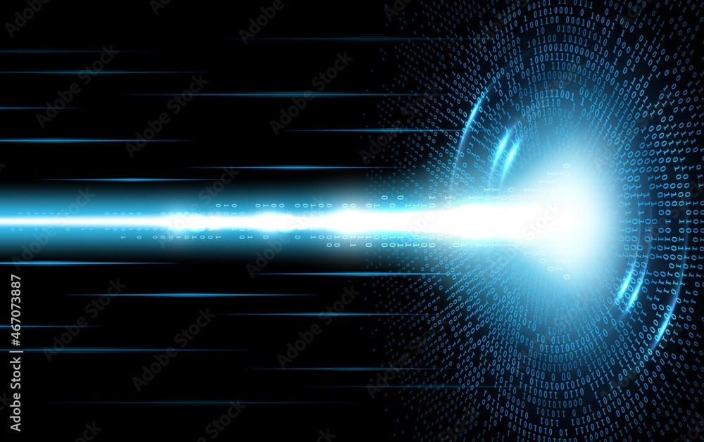 Big data internet technology digital network stream of data center and ...