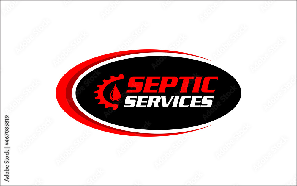 Poster Illustration graphic vector of septic tank clean service logo ...