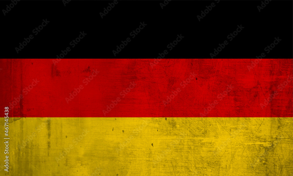 german national flag with famous. trendy poster create with vintage ...