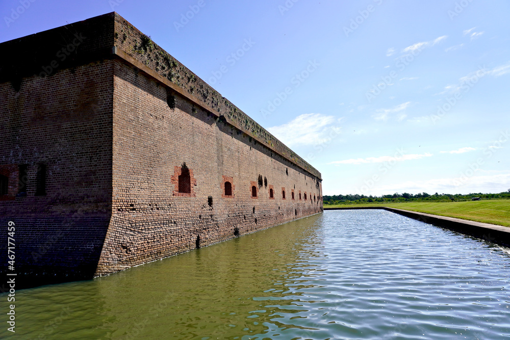 Savannah, Georgia: Fort Pulaski National Monument. American Civil War ...