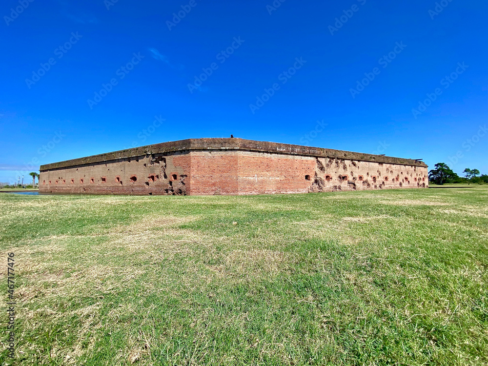 Savannah, Georgia: Fort Pulaski National Monument. American Civil War ...