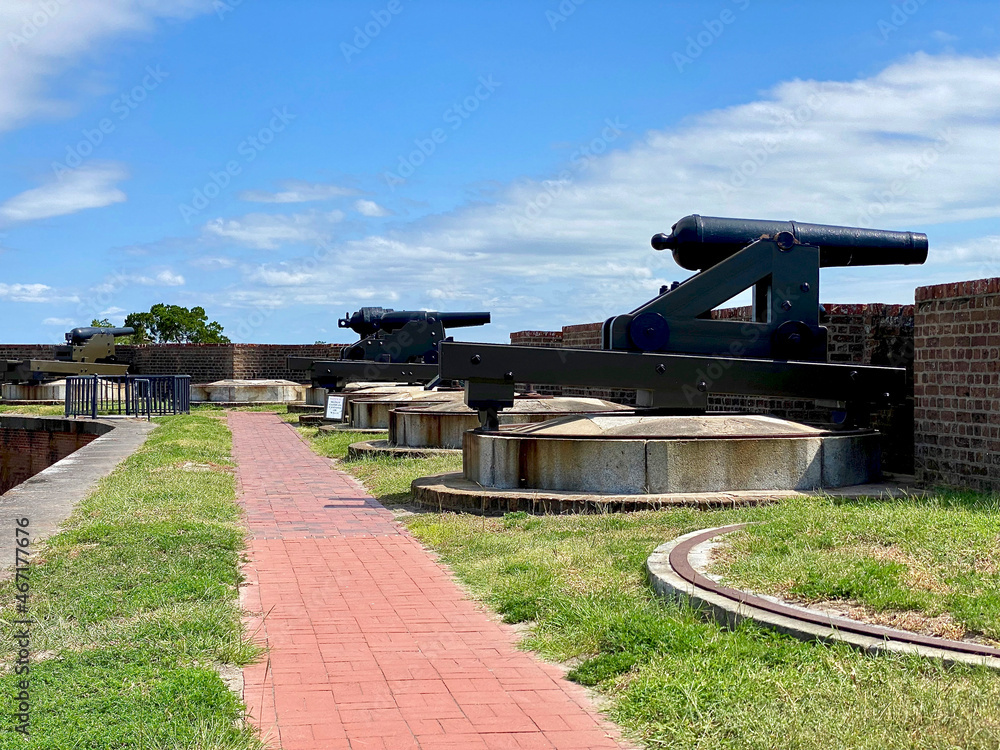 Savannah, Georgia: Fort Pulaski National Monument. American Civil War ...