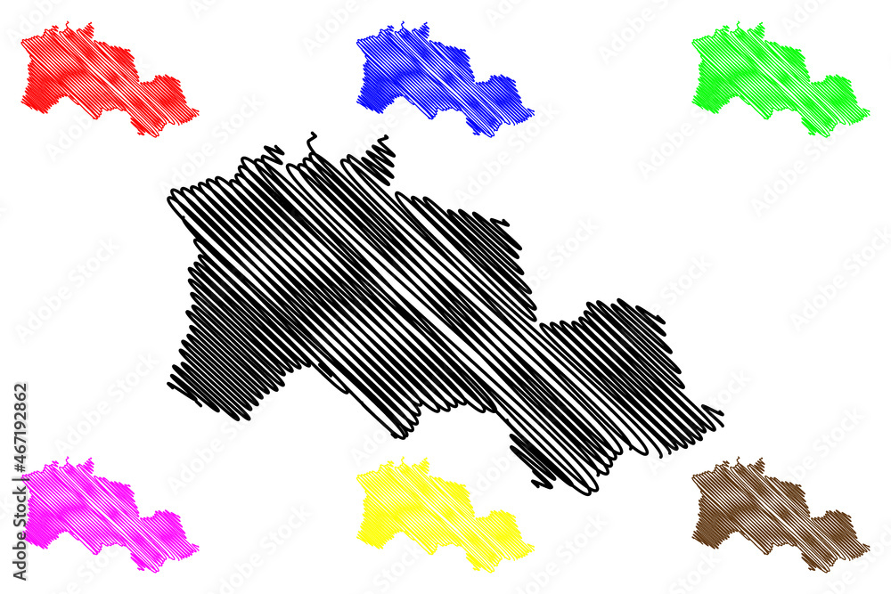 Almora district (Uttarakhand or Uttaranchal State, Republic of India ...