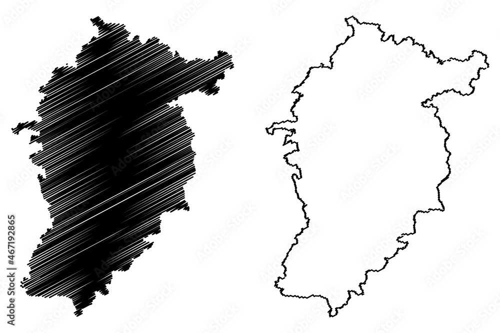 Seoni district (Madhya Pradesh State, Jabalpur division, Republic of ...