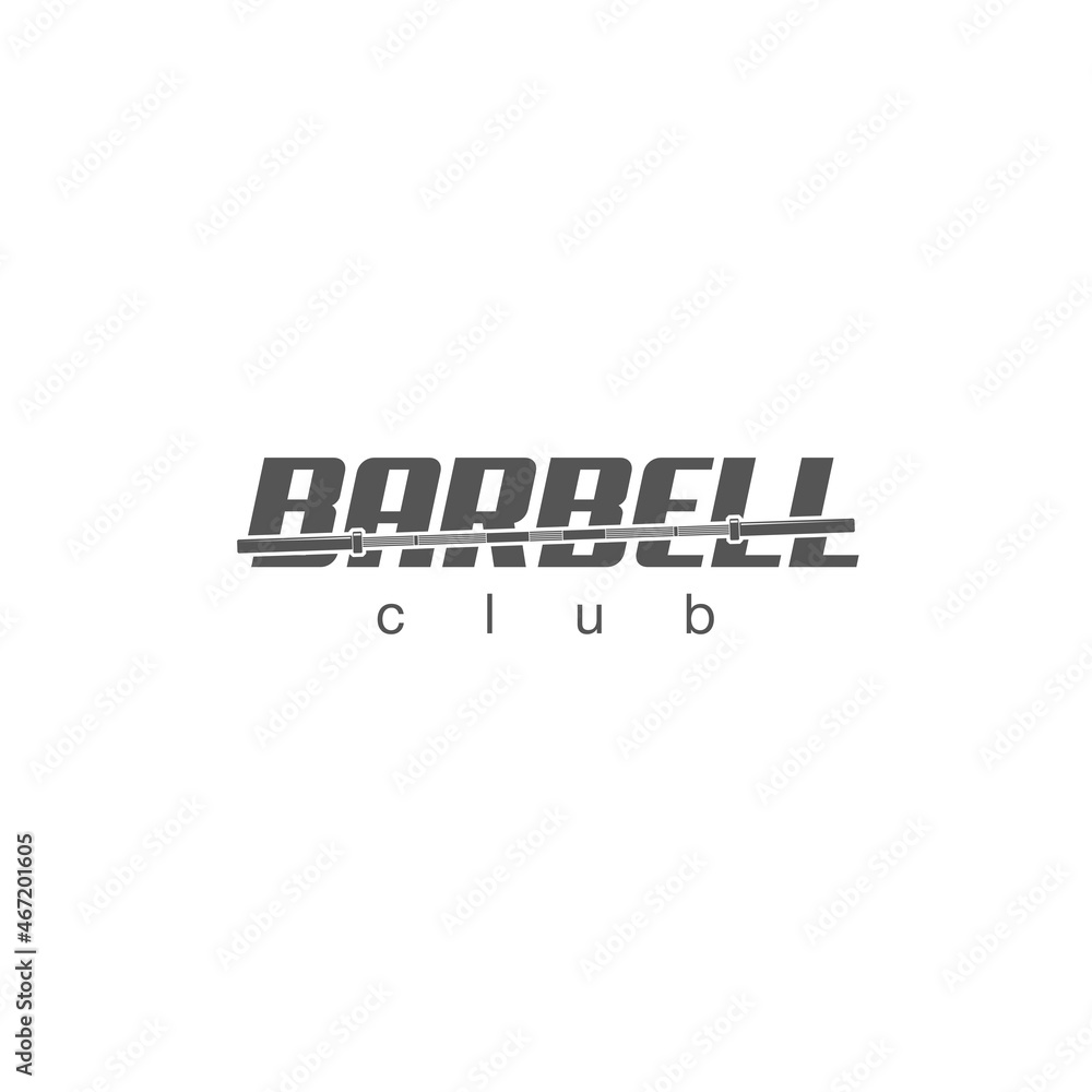 logo athletic club for bodybuilding, powerlifting, weightlifting ...