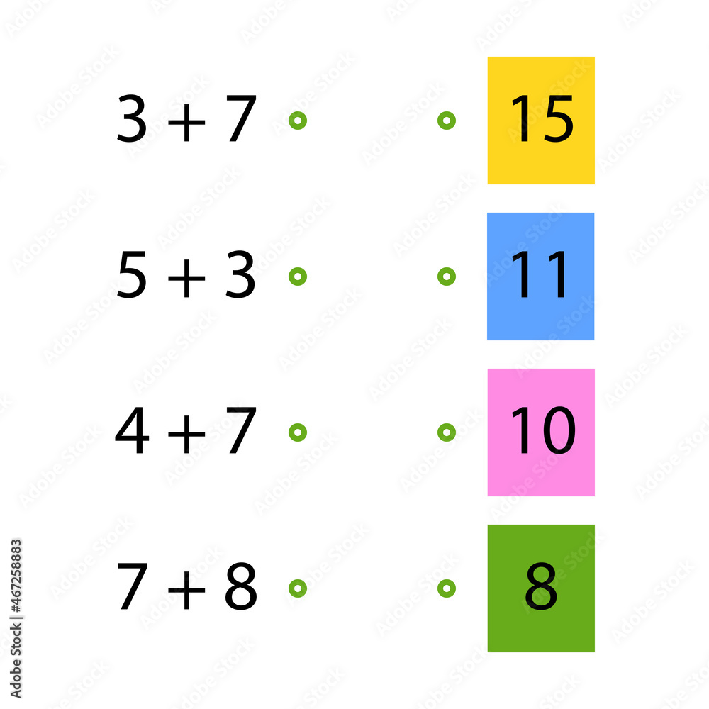 Folding trainer. Choose the correct answer. Addition tables. Fill in ...