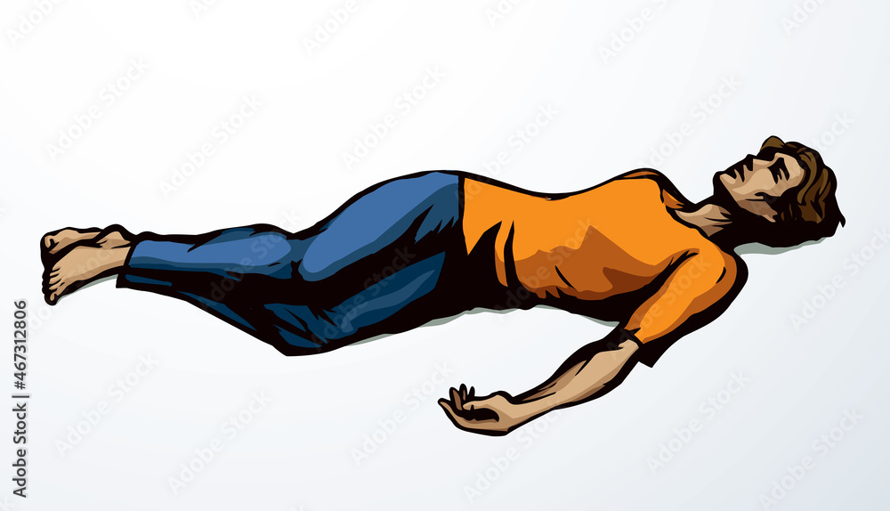 Pushing Someone Down Clipart