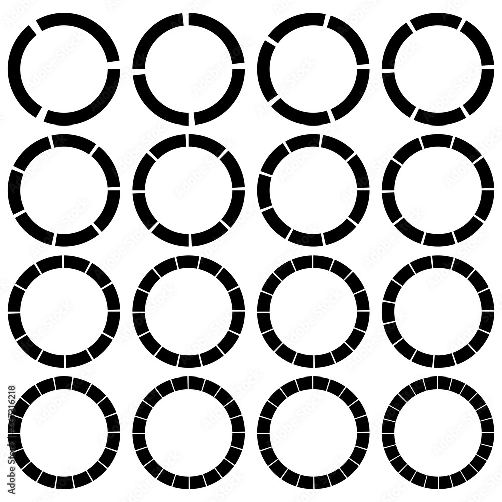 Segmented Divided Circles With 3 4 5 6 7 8 9 10 12 14 15 16 segmented-divided-circles-with-3-4-5-6-7-8-9-10-12-14-15-16