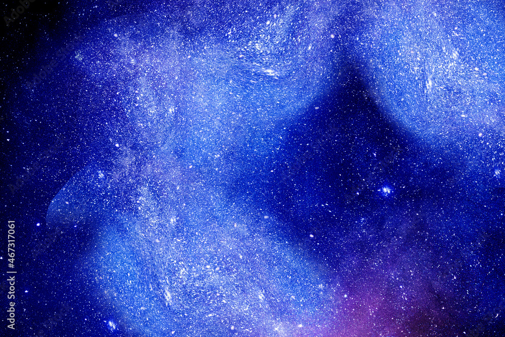 Blue night sky with stars. Night Sky Wallpapers. Stock Photo | Adobe Stock