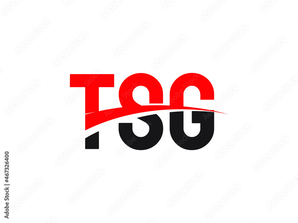 Vetor de TSG Letter Initial Logo Design Vector Illustration do Stock ...