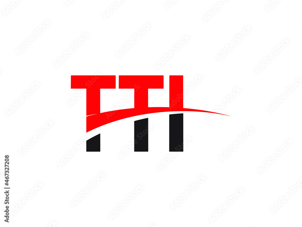 TTI Letter Initial Logo Design Vector Illustration Stock Vector | Adobe ...