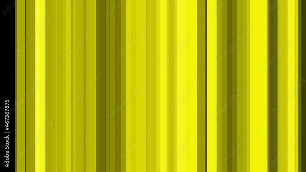 A visual effect with lines of different shades of yellow Stock Video ...