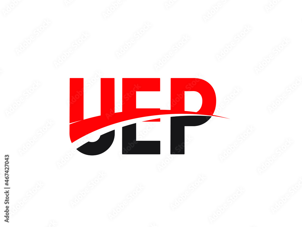 Uep Letter Initial Logo Design Vector Illustration Stock Vector Adobe Stock