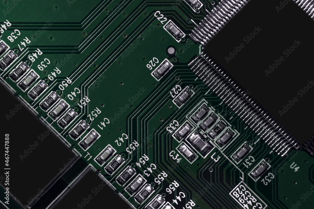 Poster Large elements of an SSD memory storage device for a modern new ...