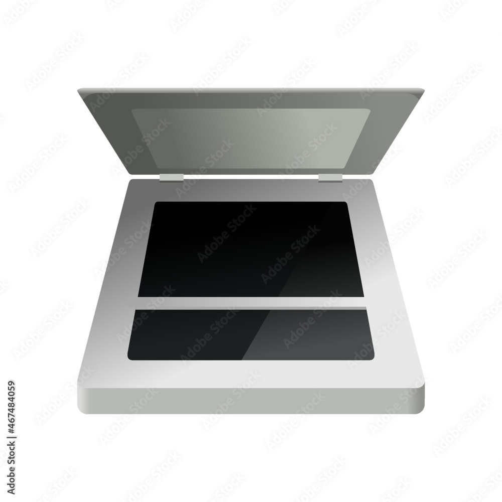 Scanner icon. Photocopy machine. Scan sign. Desktop icons pack ...