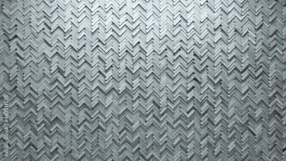 Concrete, Futuristic Wall background with tiles. 3D, tile Wallpaper ...