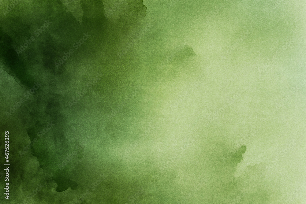 Watercolor Forest Green Abstract Background Texture Stock Illustration ...