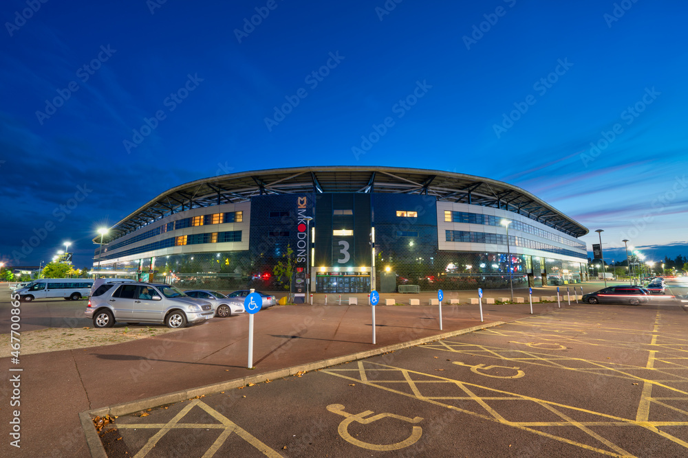 Milton Keynes,England-September 2021: Stadium MK Dons.Stadium MK is a ...
