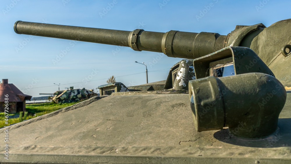 Foto de Close-up view of soviet infantry fighting vehicle BMP ...