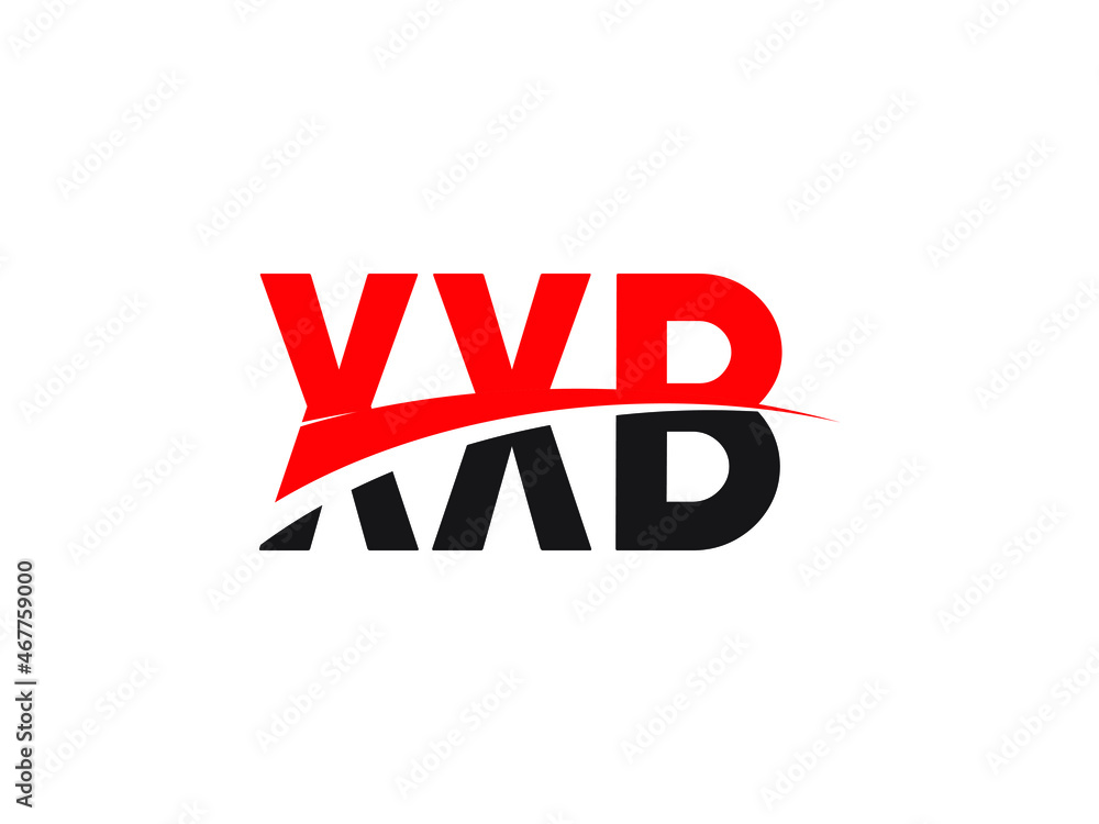XXB Letter Initial Logo Design Vector Illustration Stock Vector | Adobe ...