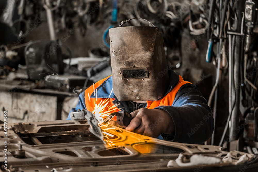Welder Man In Work Images
