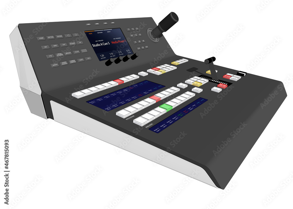 Switcher for Video production and Streaming. Vision Mixer for ...