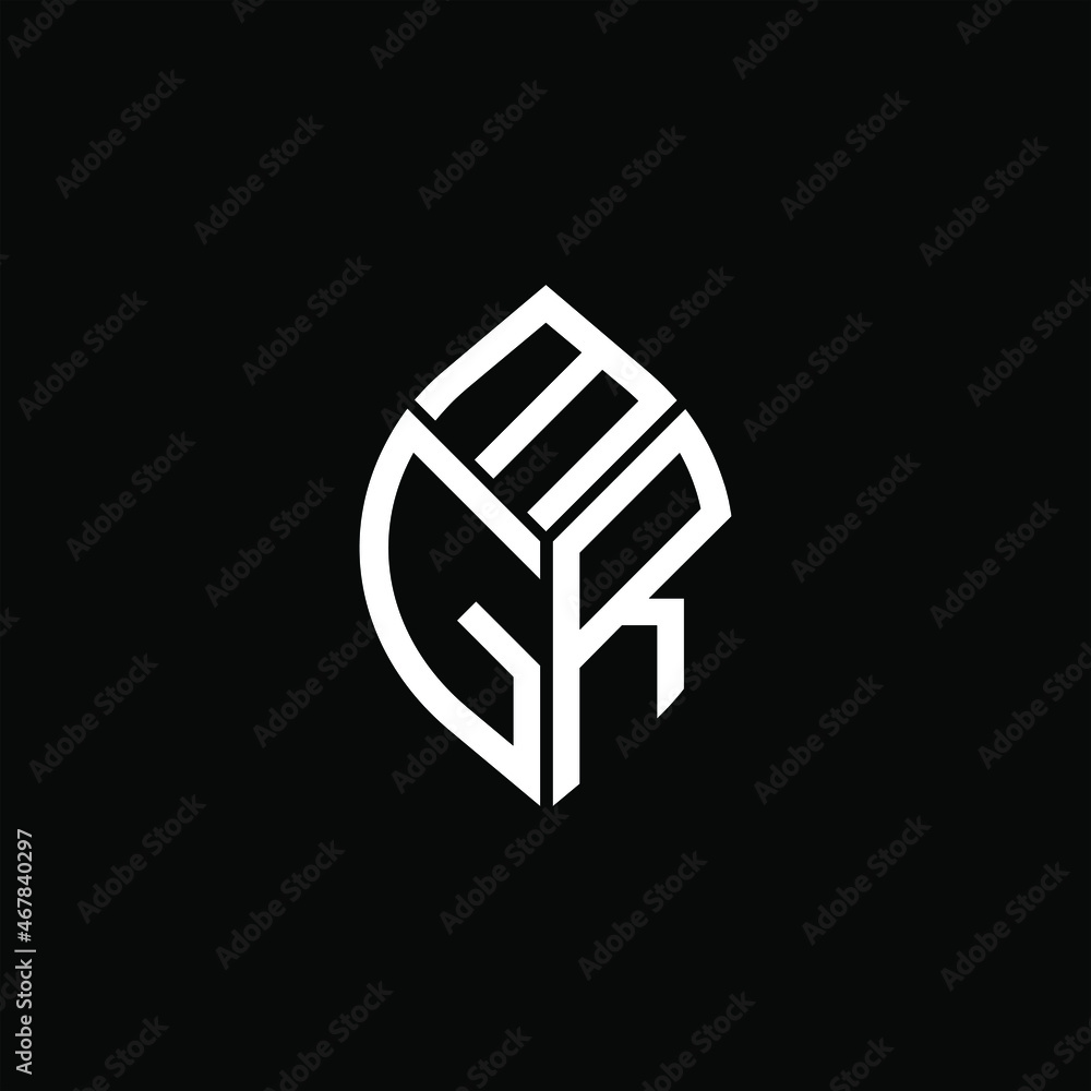 MGR letter logo creative design. MGR unique design Stock Vector | Adobe ...