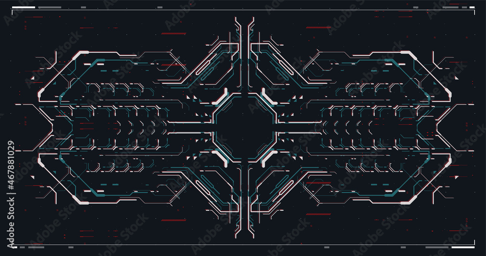 Cyber culture, Cyberpunk futuristic poster. programming and virtual ...