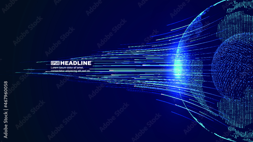 3D particle Earth and high speed Ray network technology big data ...