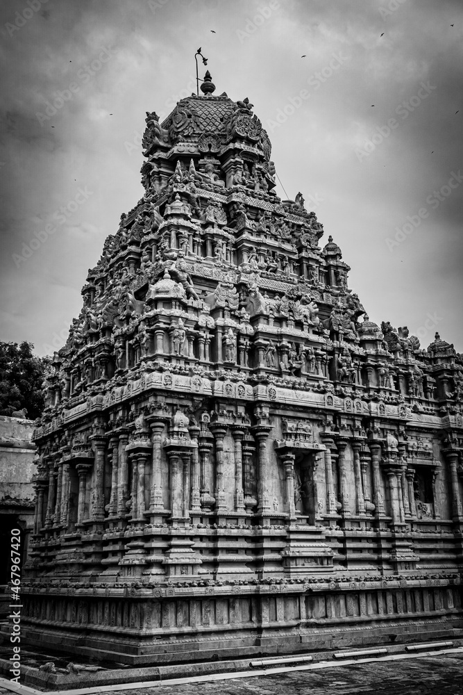 Tanjore Big Temple or Brihadeshwara Temple was built by King Raja Raja ...