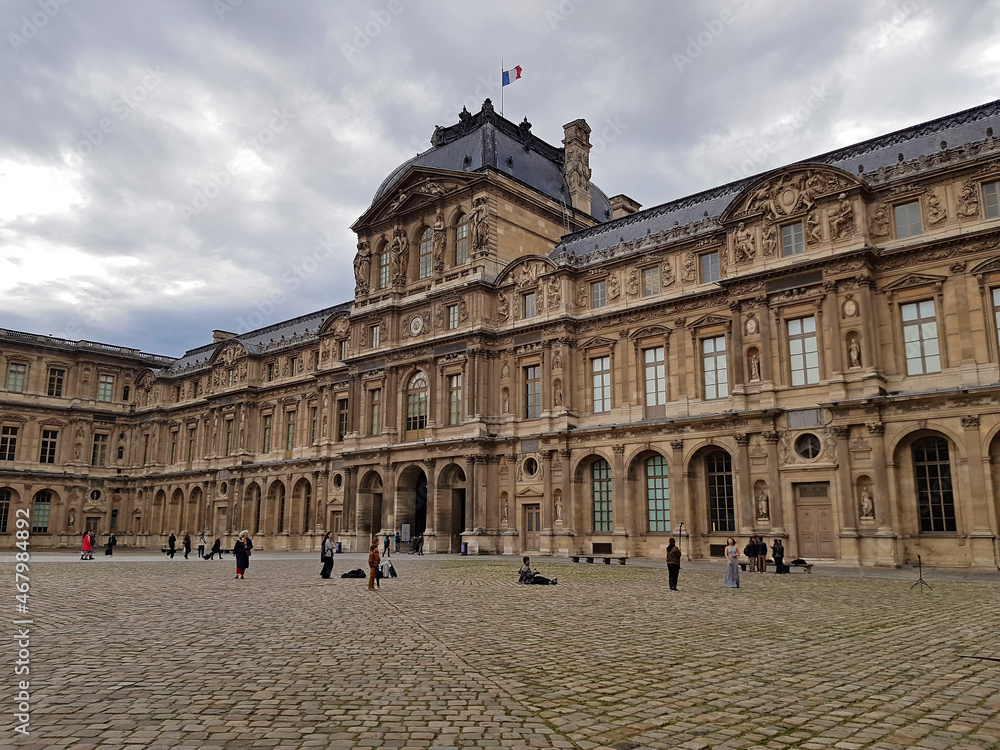 Palais du Louvre, Paris Stock Photo | Adobe Stock