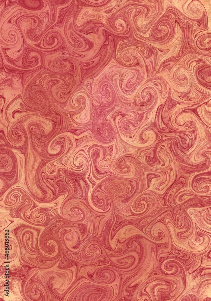 Fondo abstracto con formas irregulares en tonos rojizos. Fondo rojo ...