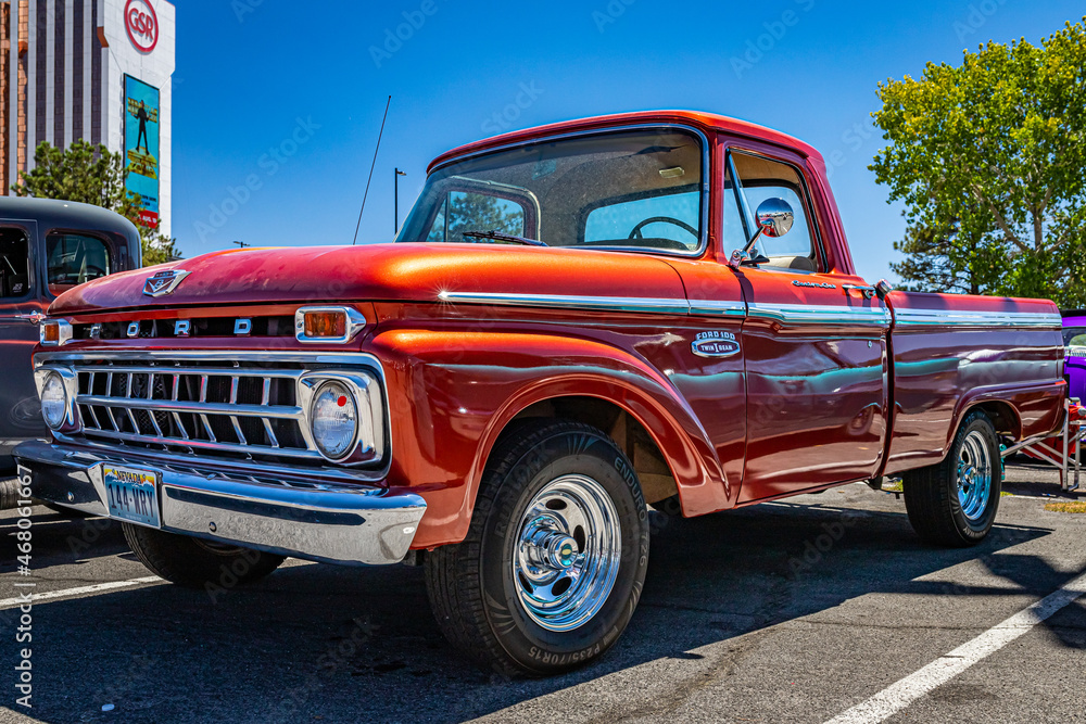 1965 Ford F100 Pickup Truck Stock Photo | Adobe Stock