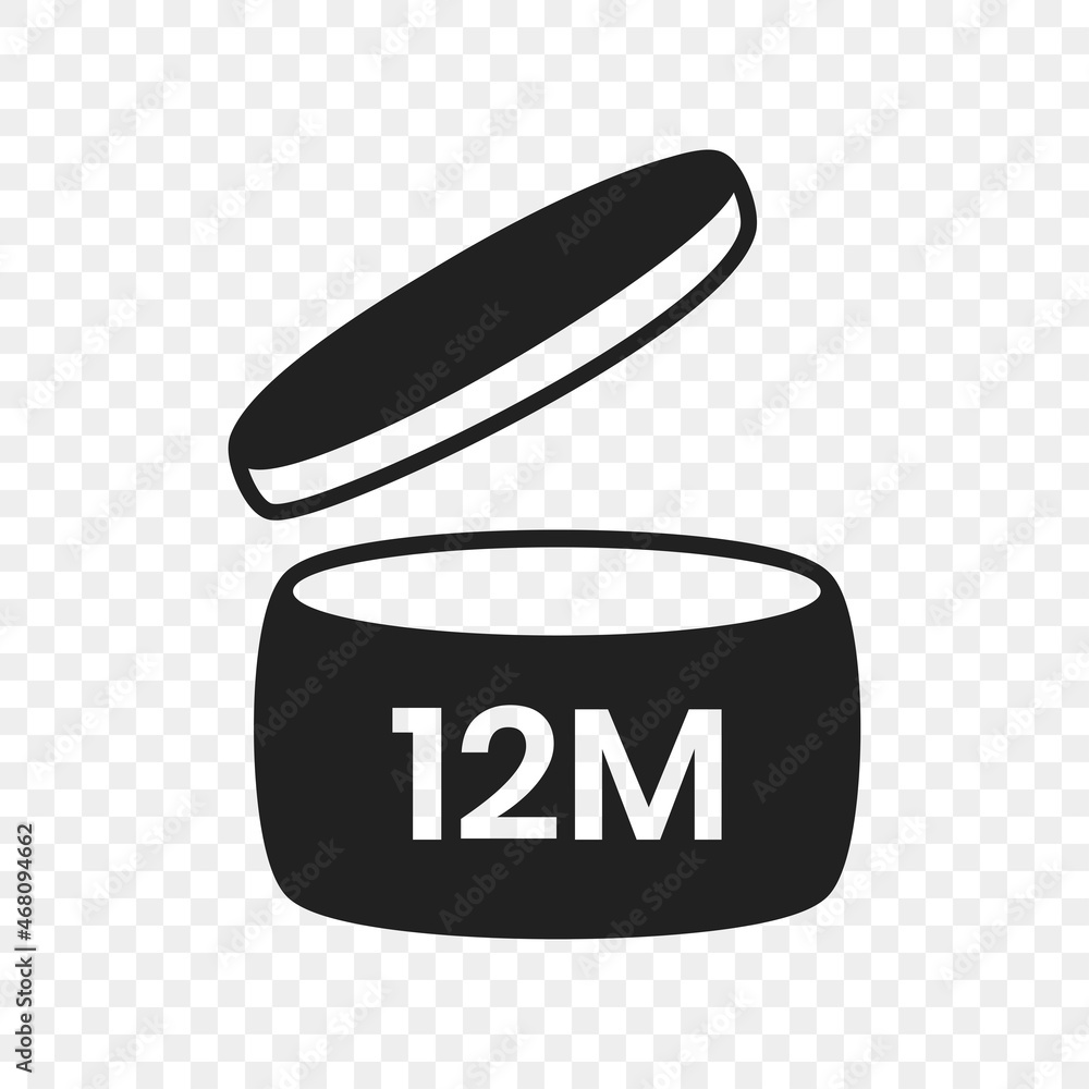 9m period after open pao icon sign flat style design vector ...