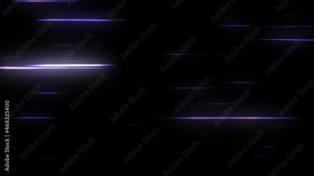 Animations of glowing horizontal lines moving across the screen against ...