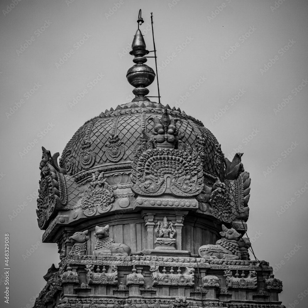 Foto de Tanjore Big Temple or Brihadeshwara Temple was built by King ...